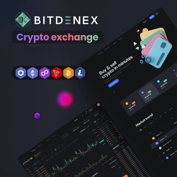 Bitdenex - Cryptocurrency Exchange
